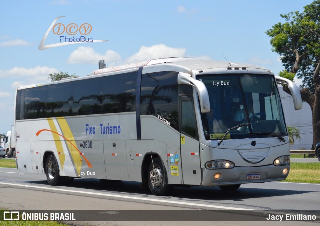 Flex Turismo 3600 em Limeira por Jacy Emiliano - ID:10682292 - Ônibus Brasil