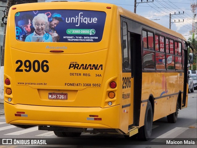 Viação Praiana 2906 em Itapema por Maicon Maia - ID:10723022 - Ônibus ...