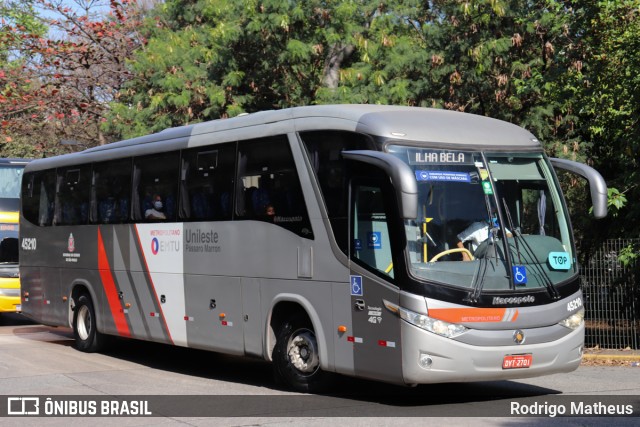 Empresa de Ônibus Pássaro Marron 45210 em São Paulo por Rodrigo Matheus ...