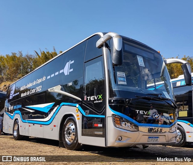 Higer FE10BR em Campinas por Markus Bus Vip - ID:10330022 - Ônibus Brasil