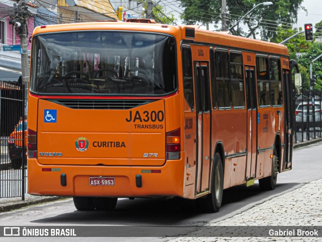 Expresso Azul JA300 em Curitiba por Gabriel Brook - ID:10404935 - Ônibus Brasil