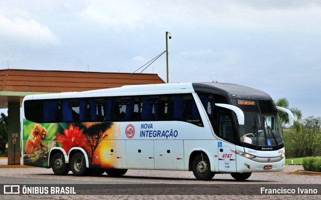 Viação Nova Integração 4747 em Santa Cruz do Rio Pardo por Francisco ...